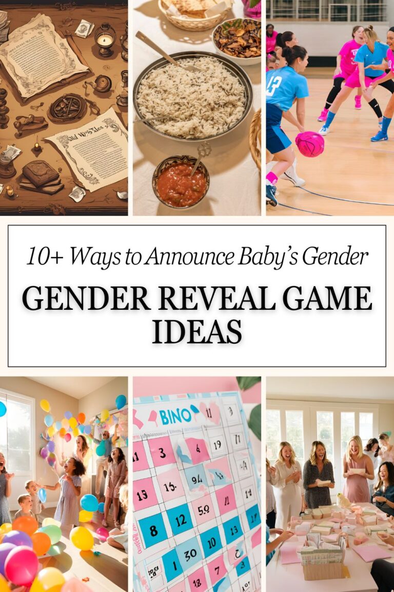 Gender Reveal Game Ideas: Ways to Announce Baby's Gender