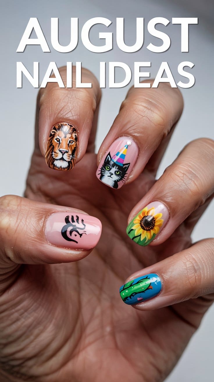 August Nail Ideas: Summer-Inspired Nail Art Trends 💅