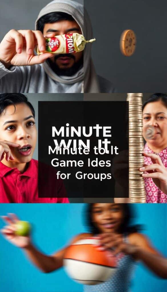 Minute to Win It Game Ideas for Groups: Fun Challenges!