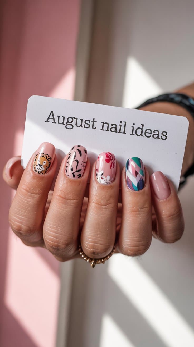 August Nail Ideas: Summer-Inspired Nail Art Trends 💅