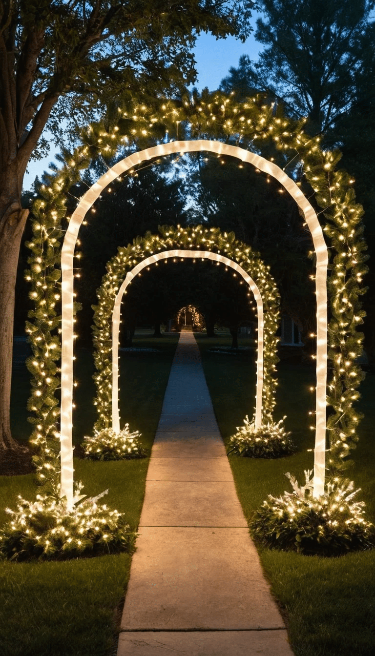 Christmas Light Decoration Ideas for Magical Spaces