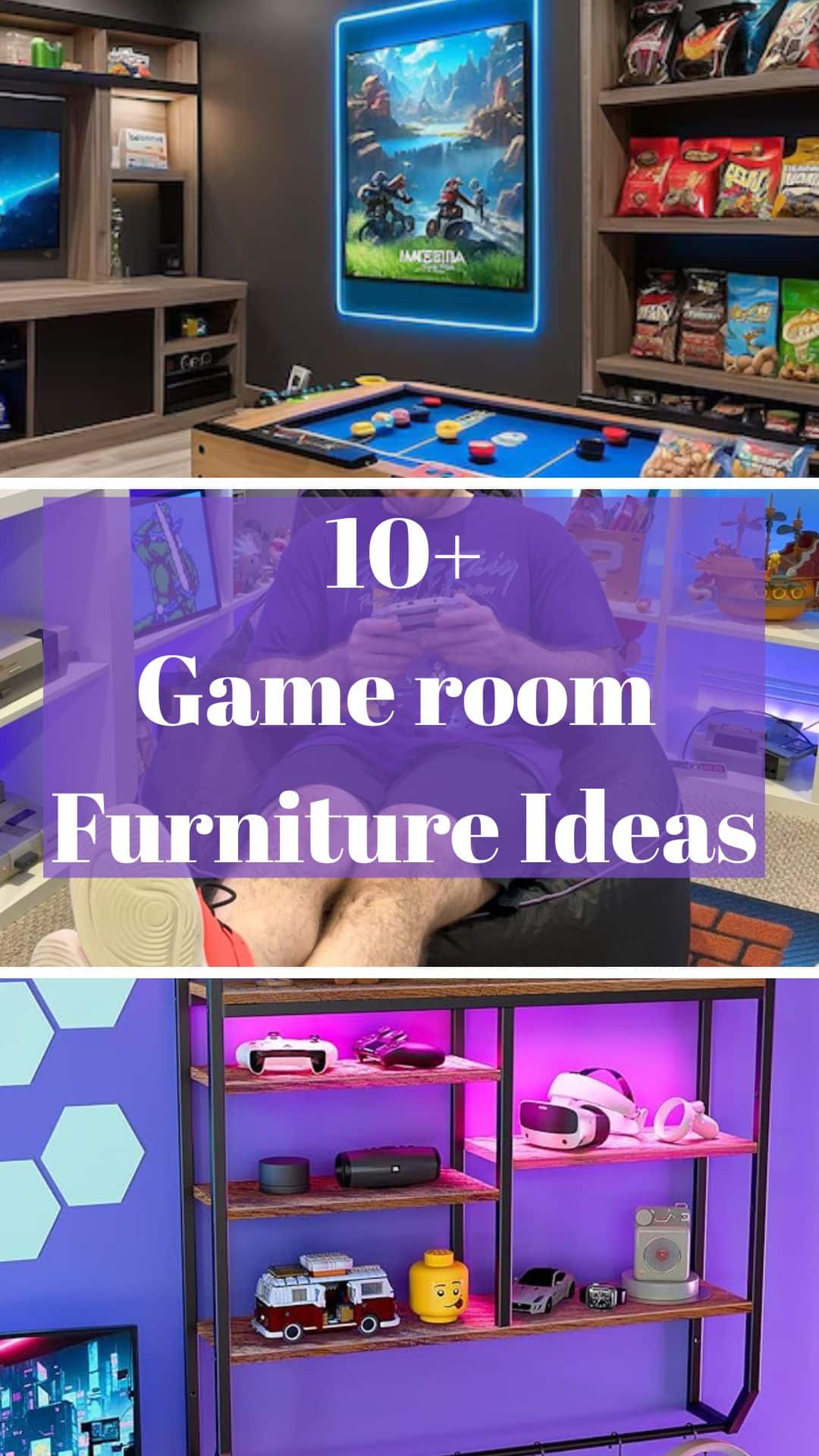 Game room Furniture Ideas for Modern Spaces