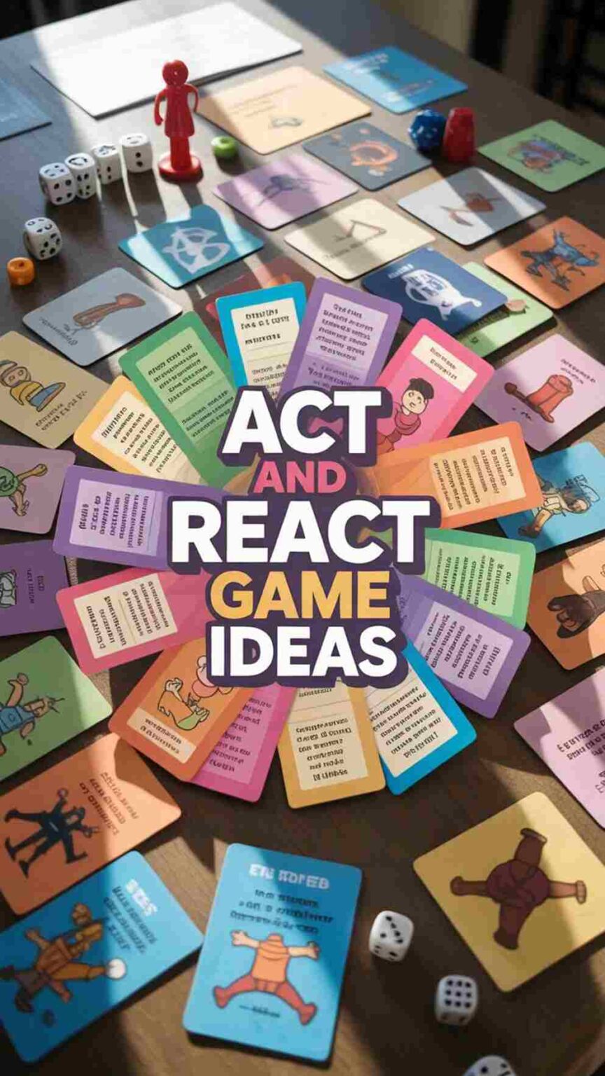 Act and React Game Ideas: Hilarious Party Fun