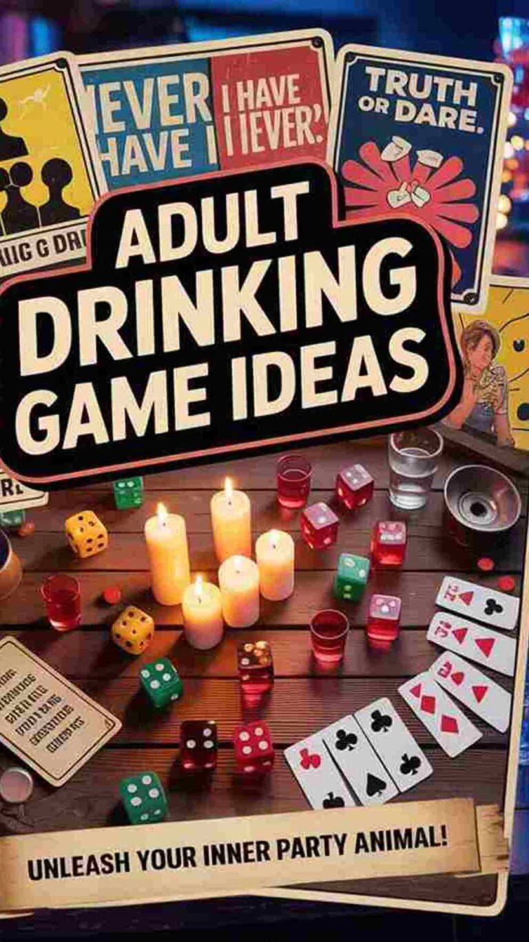 Adult Drinking Game Ideas: Party Fun & Laughter