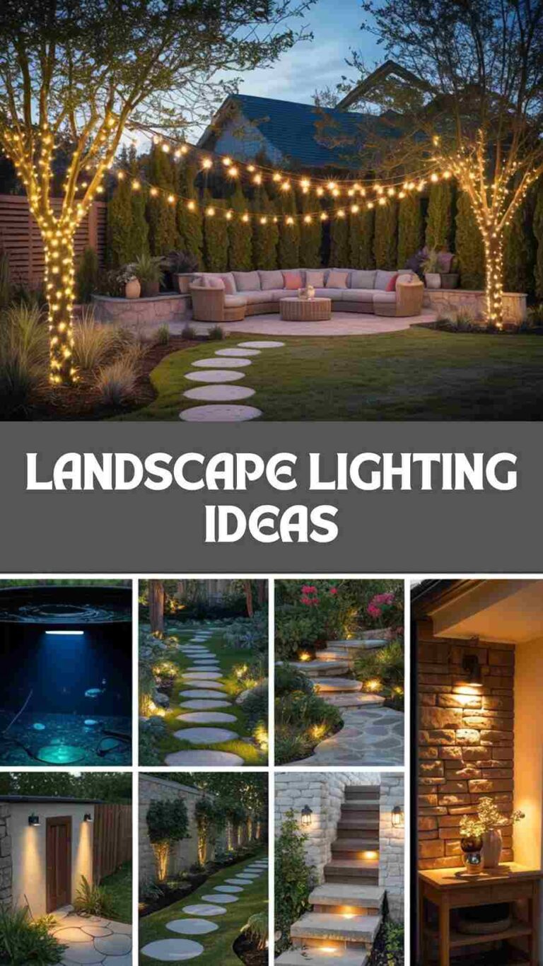 Landscape Lighting Ideas for Stylish Outdoors