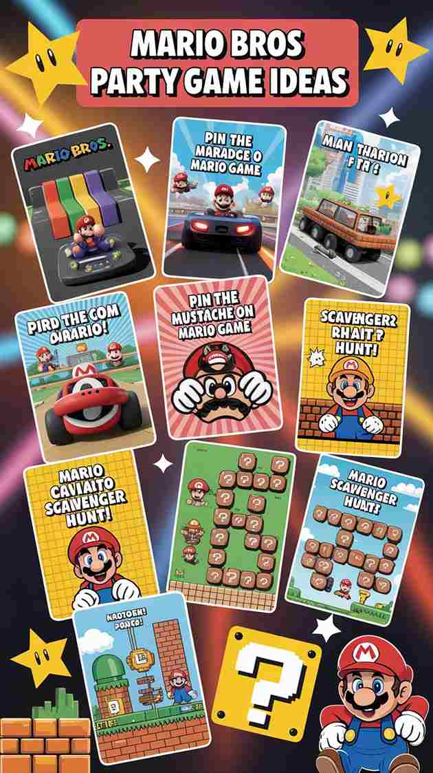 Mario Bros Party Game Ideas – Fun for All Ages