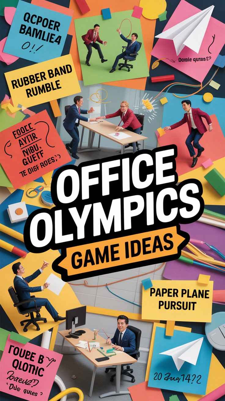 Office Olympics Game Ideas: Fun Work Challenges