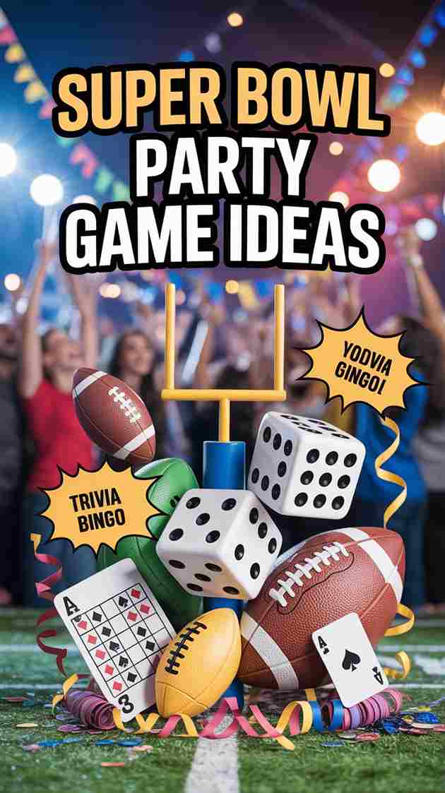 Super Bowl Party Game Ideas - Fun for Everyone