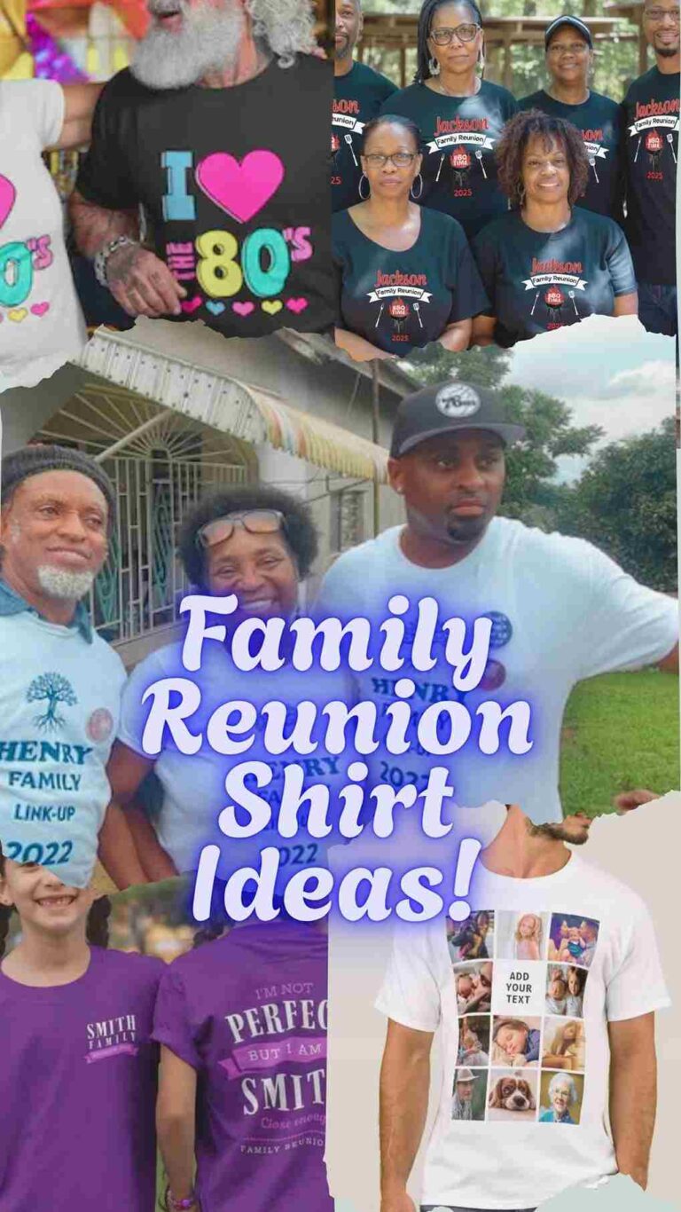 Family reunion shirt Ideas – Fun Custom Tee Designs