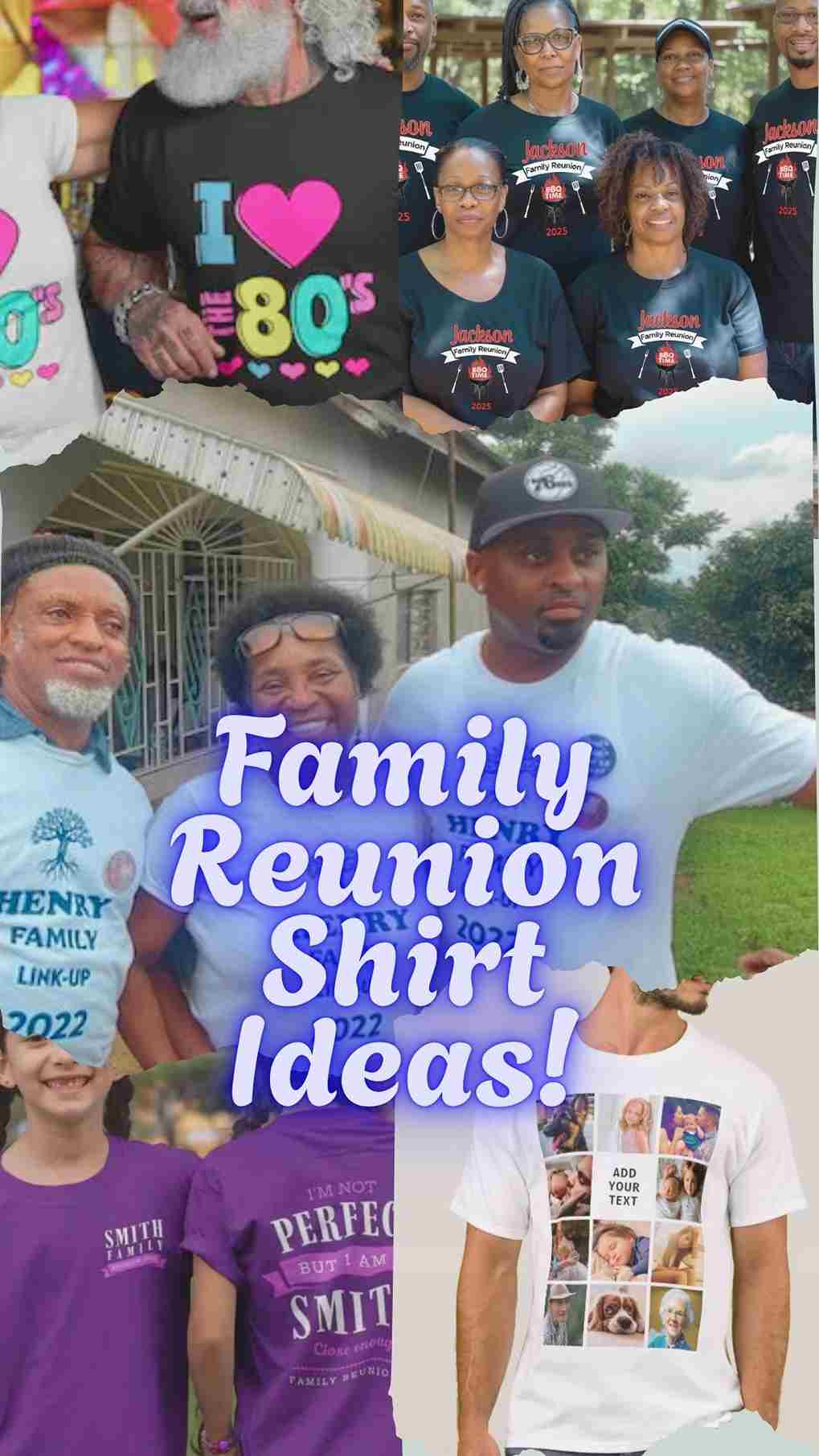Family reunion shirt Ideas – Fun Custom Tee Designs