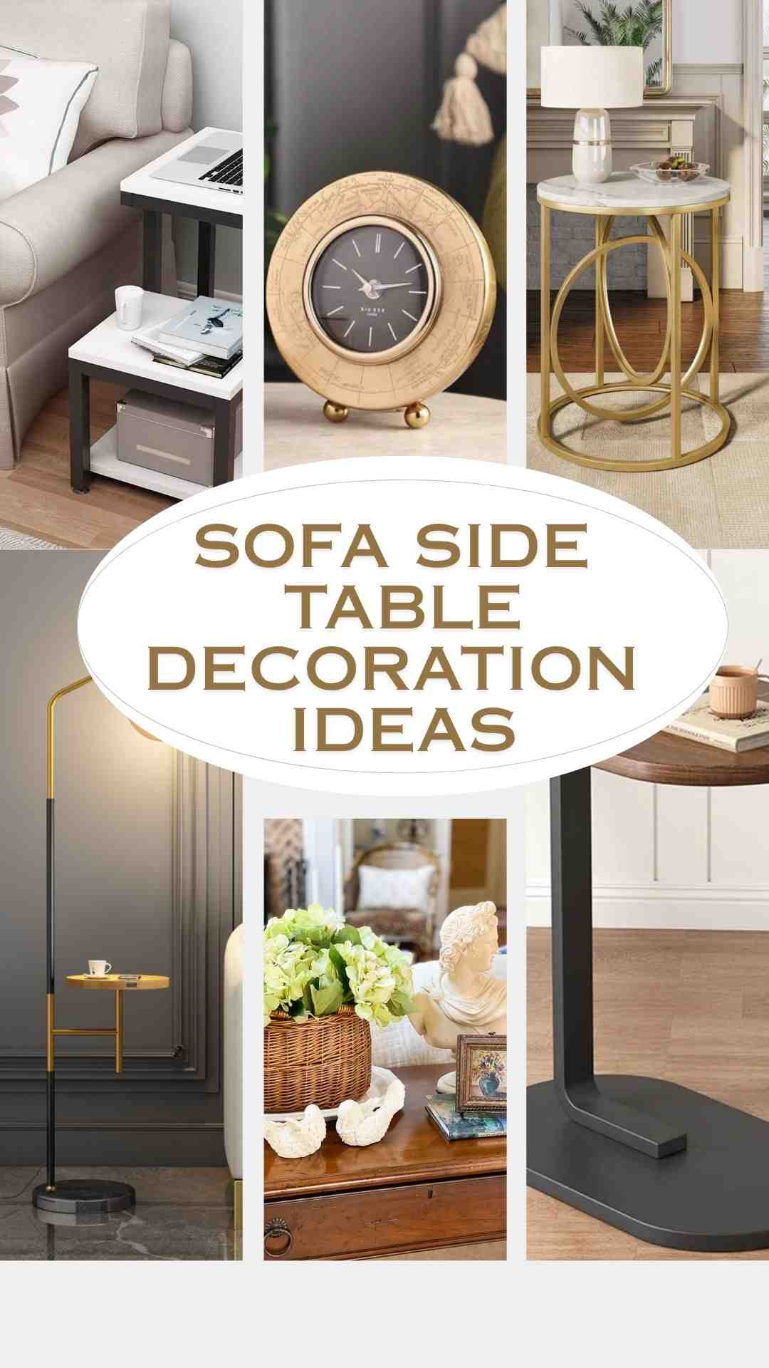 Sofa Side Table Decoration Ideas for Any Room