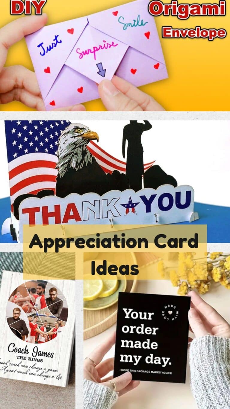 Appreciation Card Ideas: Creative Ways to Say Thanks