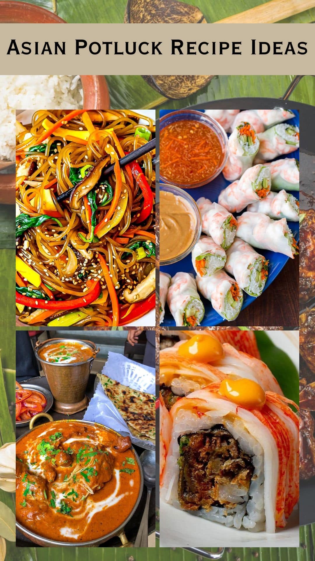 Asian Potluck Recipe Ideas for Gatherings