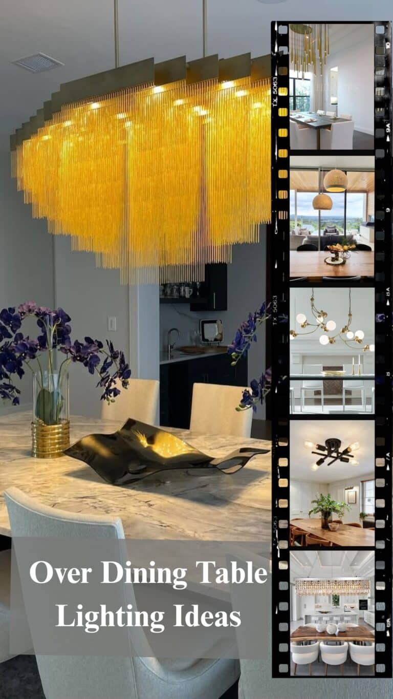 Over Dining Table Lighting Ideas & Styles