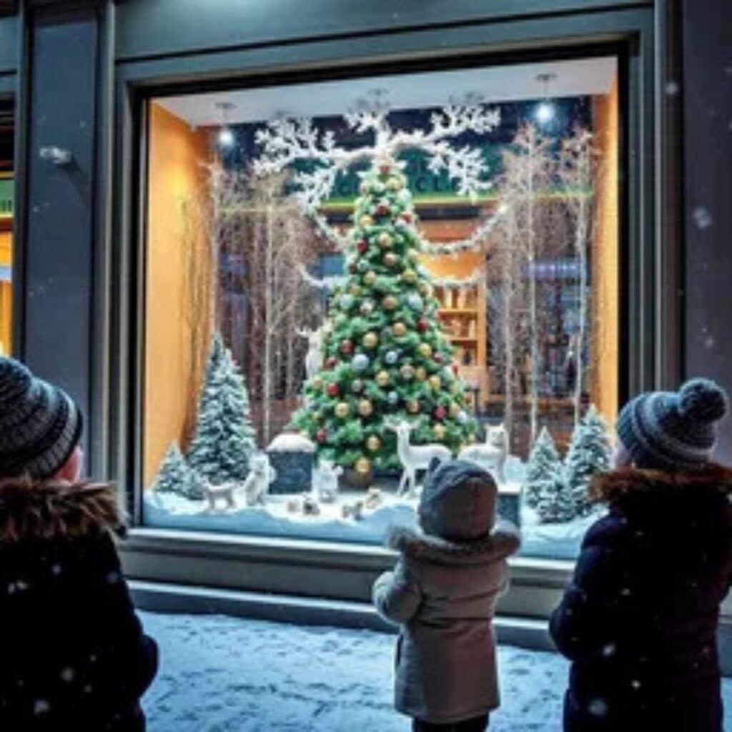 Christmas Window Display Ideas: Festive Inspiration