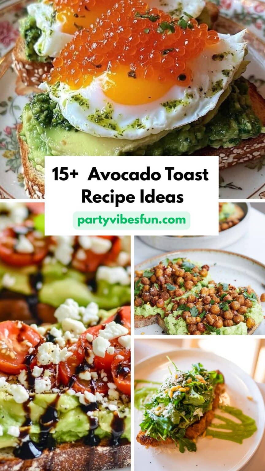 Avocado Toast Recipe Ideas: Tasty Breakfasts