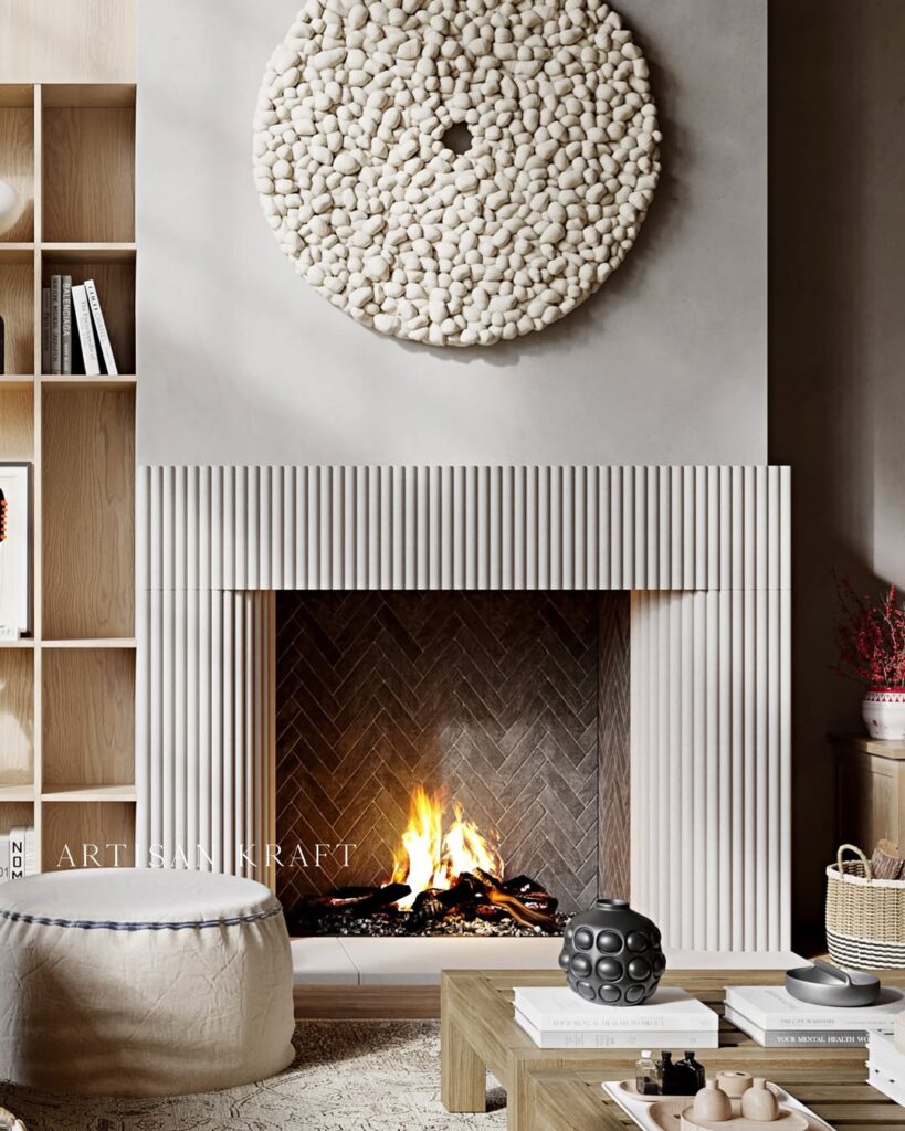 Stone Fireplace Ideas: Rustic Elegance for Homes