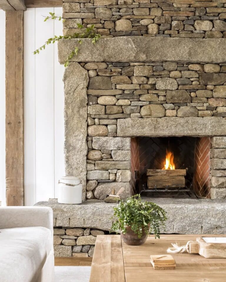 Stone Fireplace Ideas: Rustic Elegance for Homes