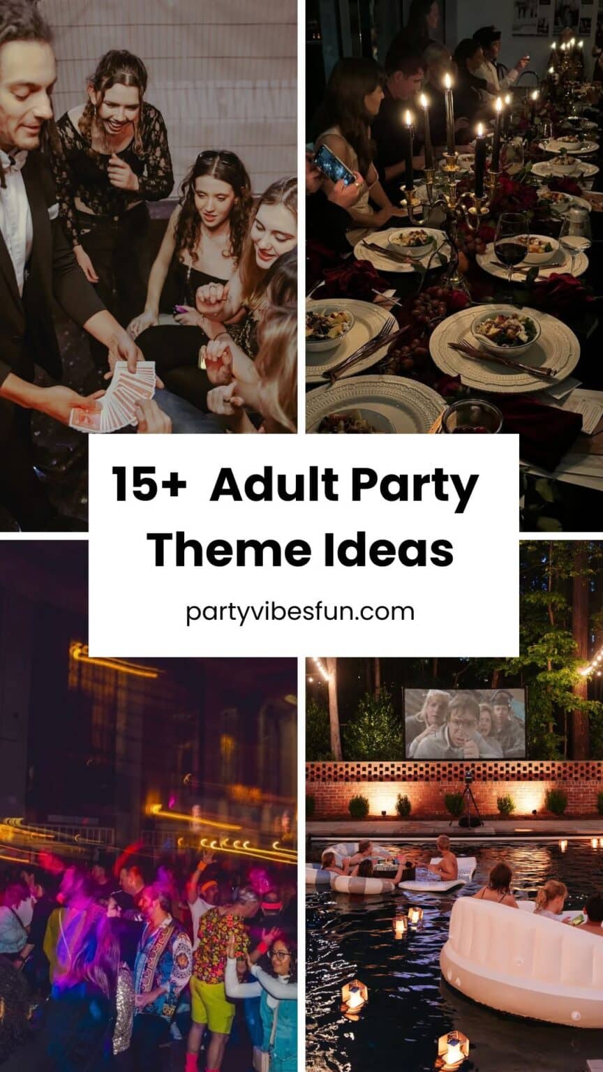 Adult Party Theme Ideas – Fun, Unique, and Stylish Celebrations