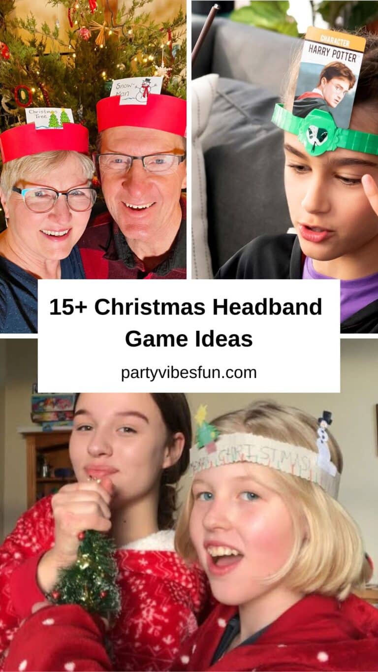 Christmas Headband Game Ideas: Festive Party Fun