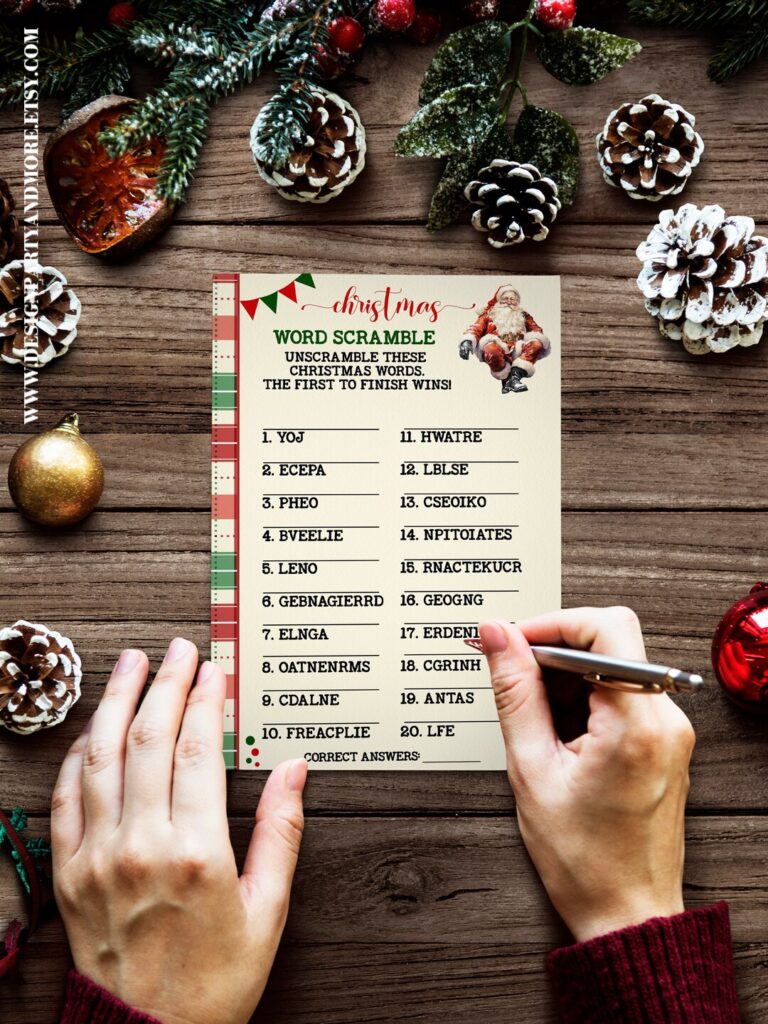 Christmas Name Game Ideas for Fun Holiday Activities