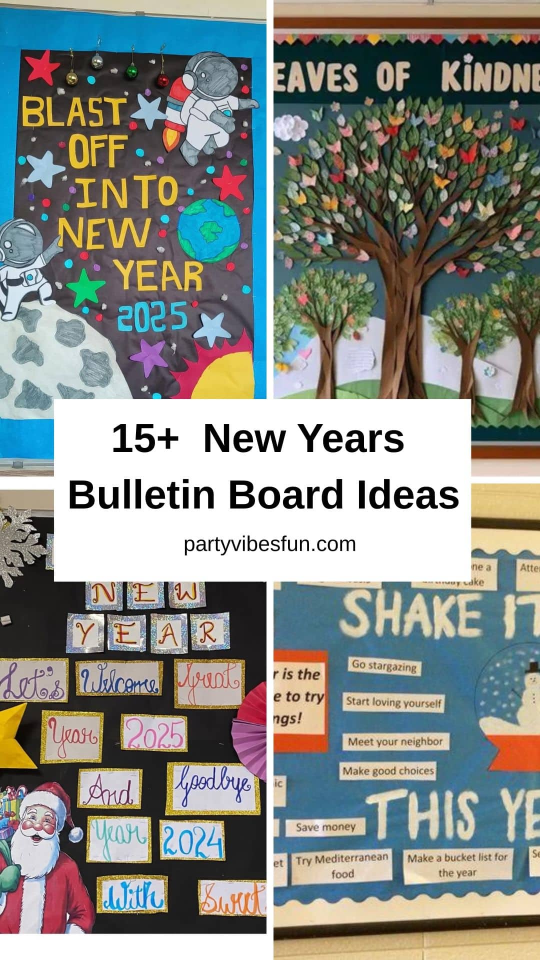 New Years Bulletin Board Ideas for Festive Displays