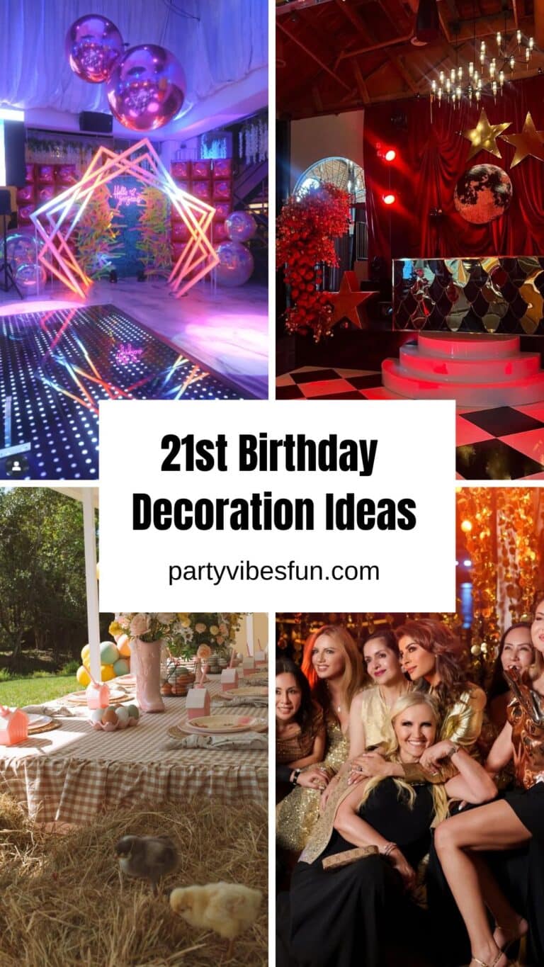 21st Birthday Decoration Ideas: Stylish Themes & Tips