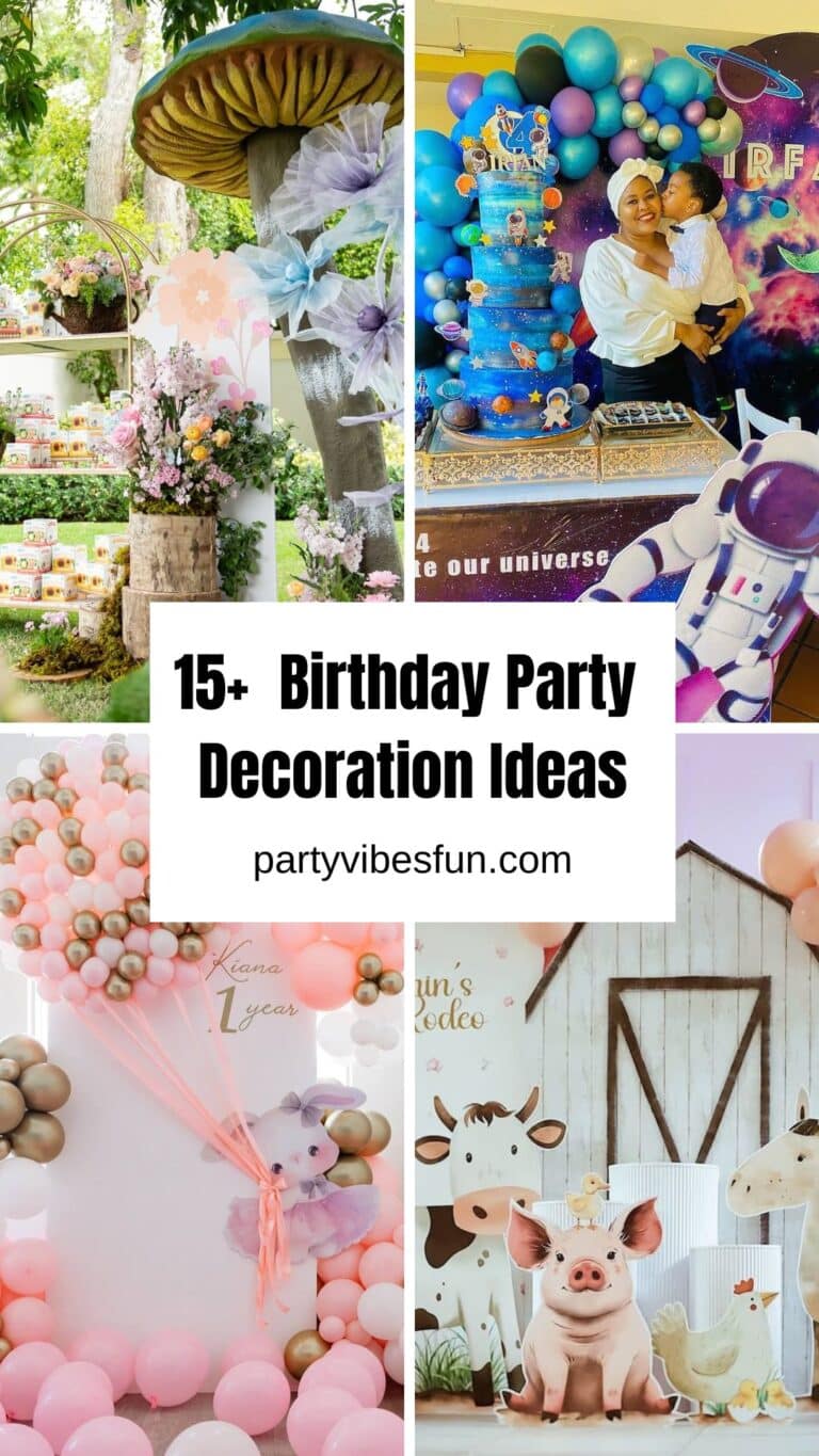 Birthday Party Decoration Ideas to Elevate Any Celebration Event