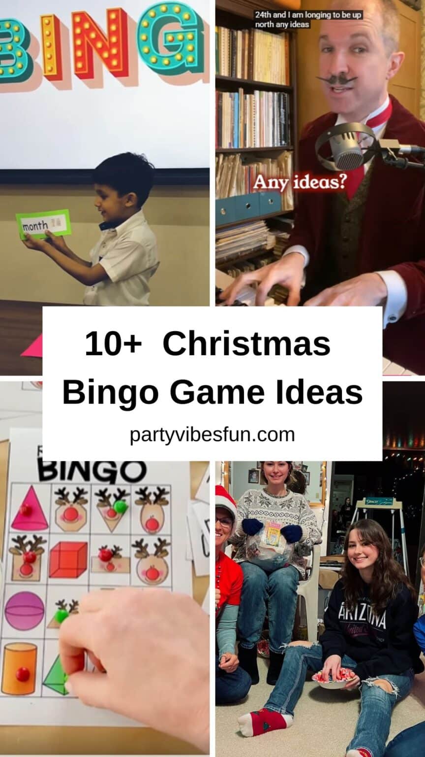 Christmas Bingo Game Ideas for Holiday Parties
