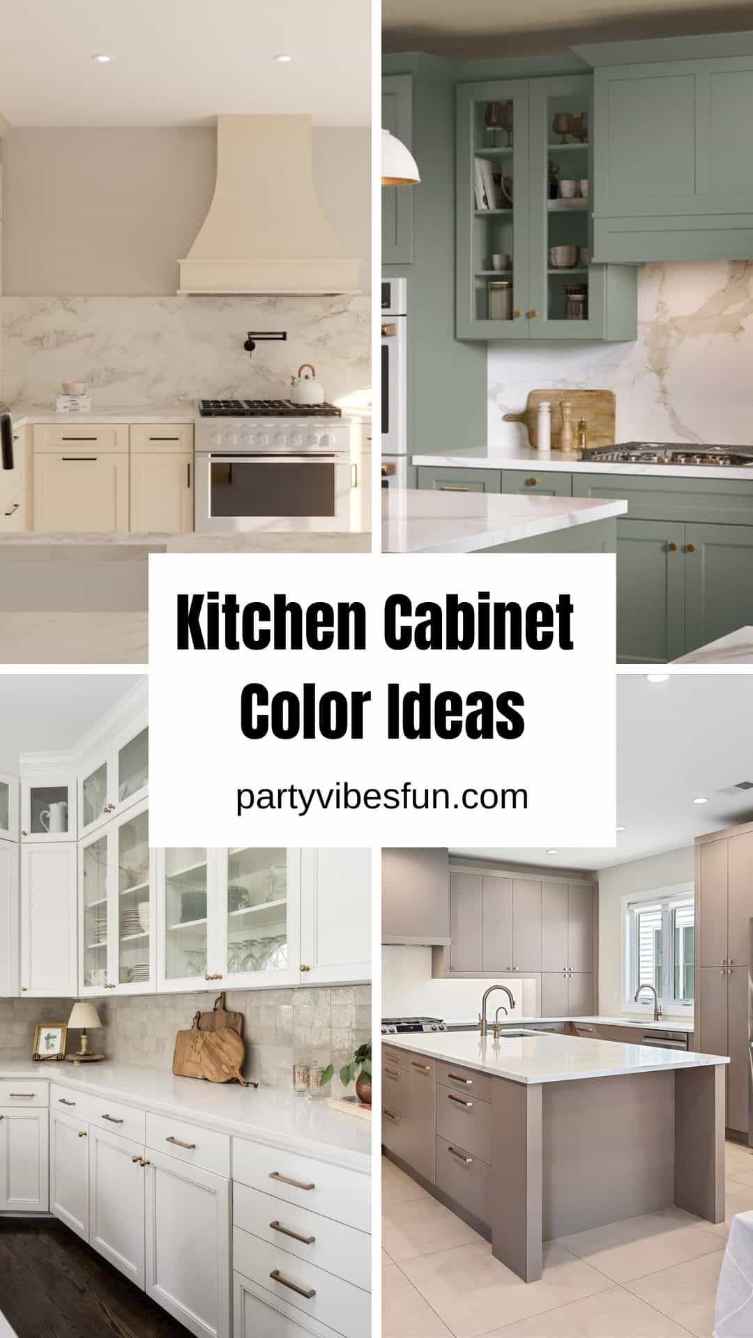 Kitchen Cabinet Color Ideas for Stylish Modern Spaces