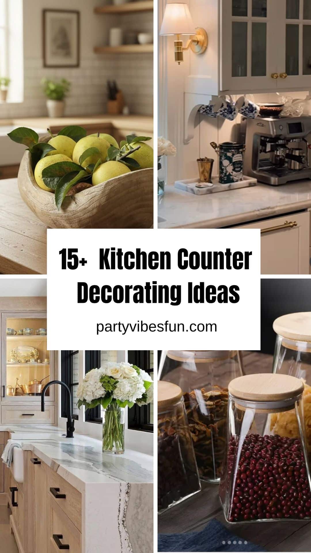 Kitchen Counter Decorating Ideas for Functional Beauty