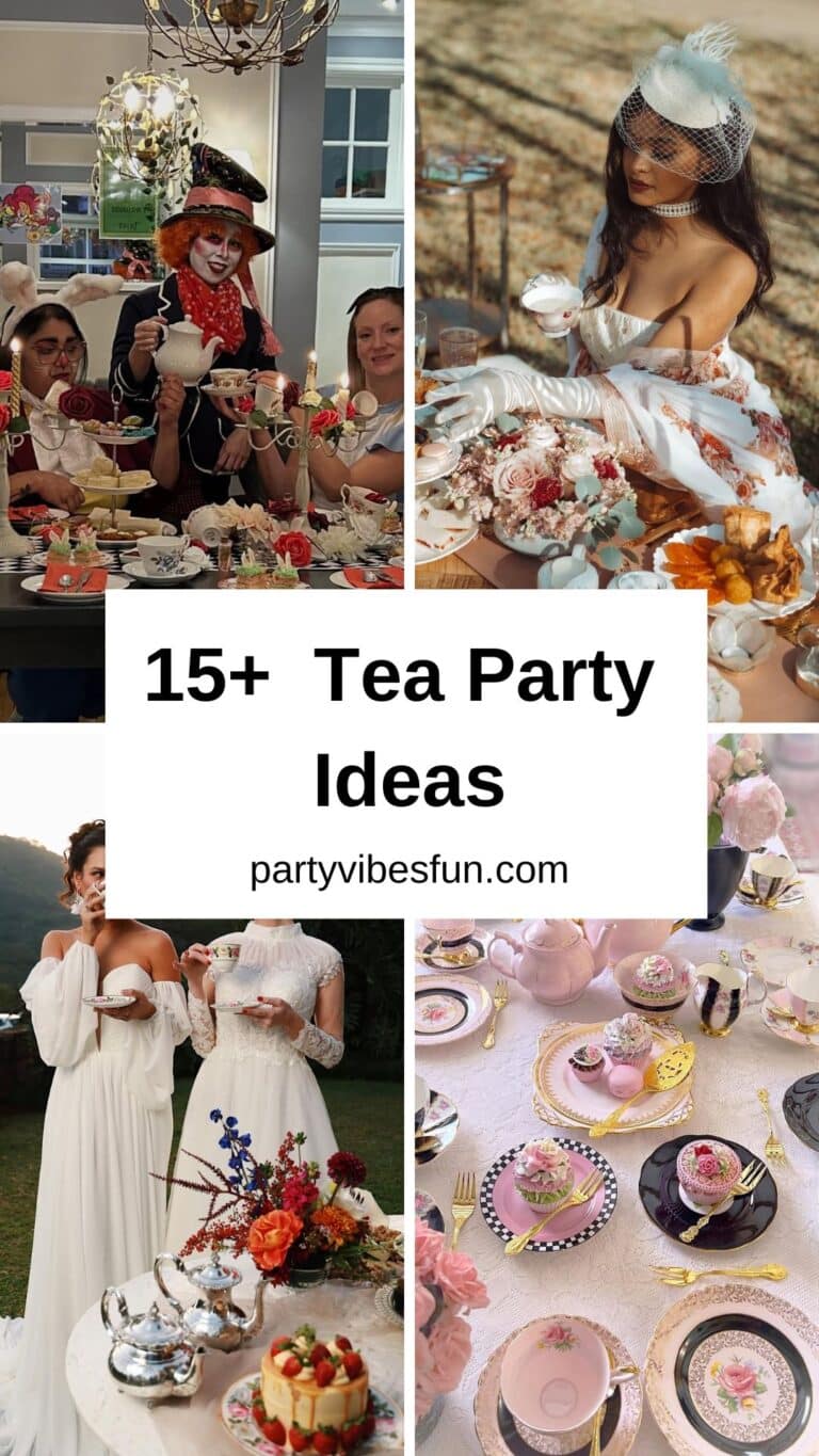 Tea Party Ideas: Elegant Themes & Creative Treats