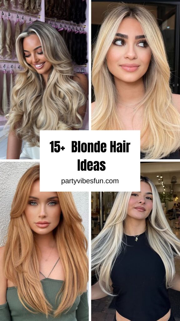 Blonde Hair Ideas: Stunning Shades & Style Inspiration