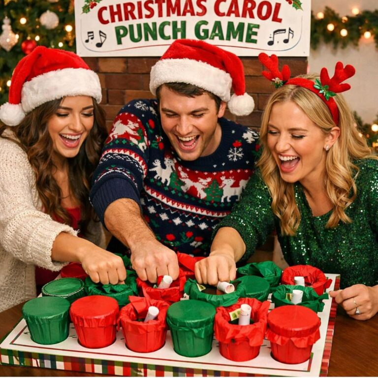 Christmas Punch Game Ideas Fun Activities for Parties