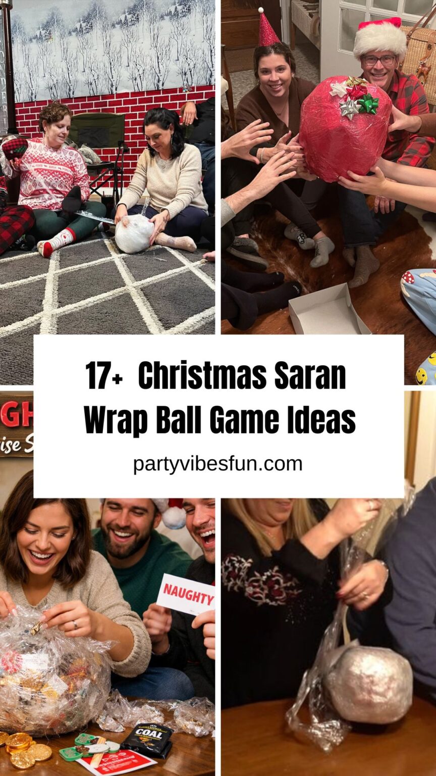 Christmas Saran Wrap Ball Game Ideas for Holiday Fun