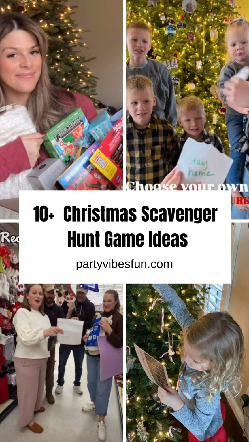 Christmas Scavenger Hunt Game Ideas for Festive Events