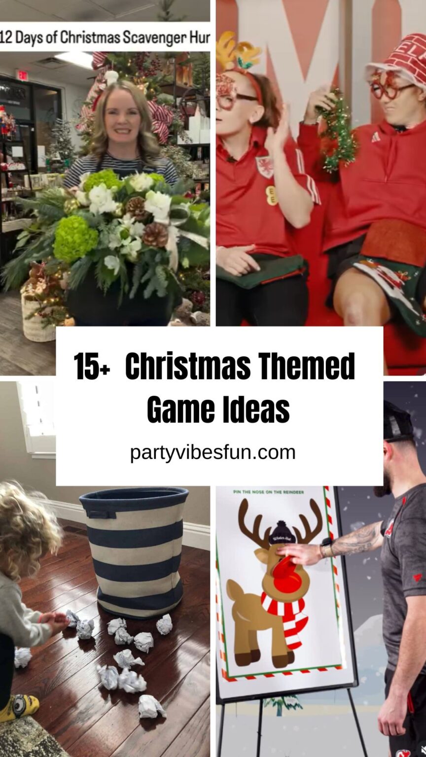 Christmas Themed Game Ideas to Energize Holiday Teams Now!!!