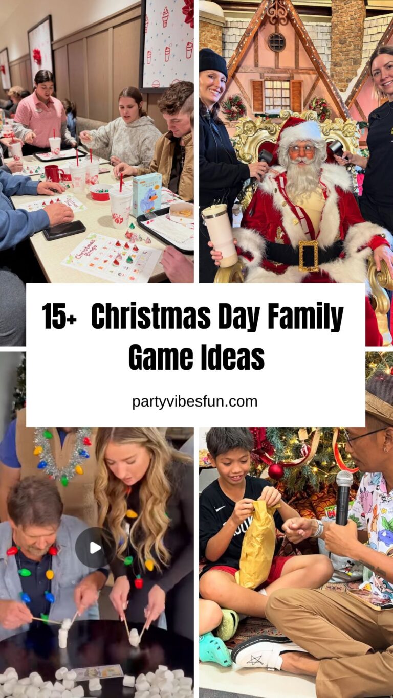 Christmas day Family Game Ideas for All Ages at Home Fun!!!