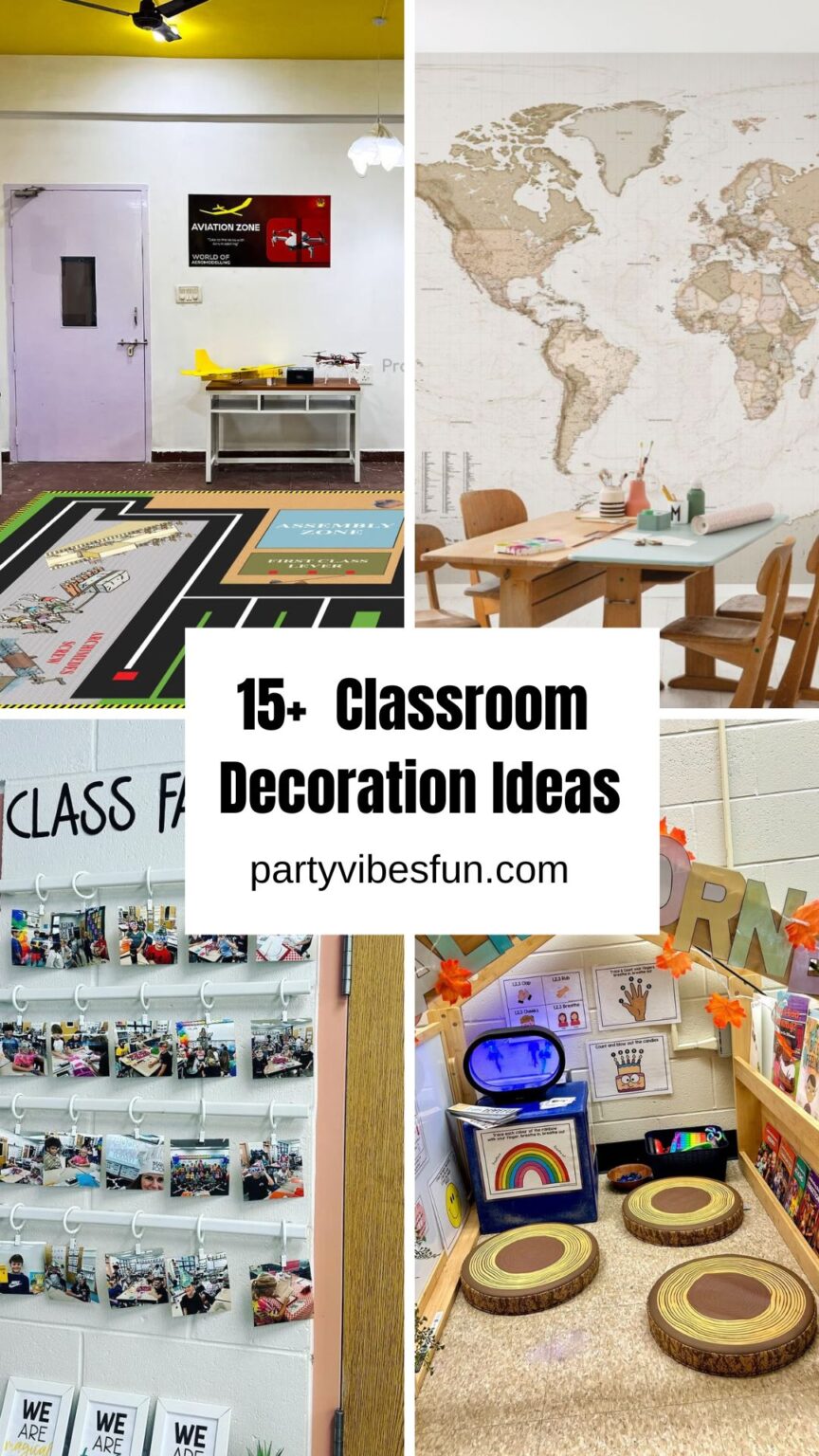Classroom Decoration Ideas for a Creative Learning Space