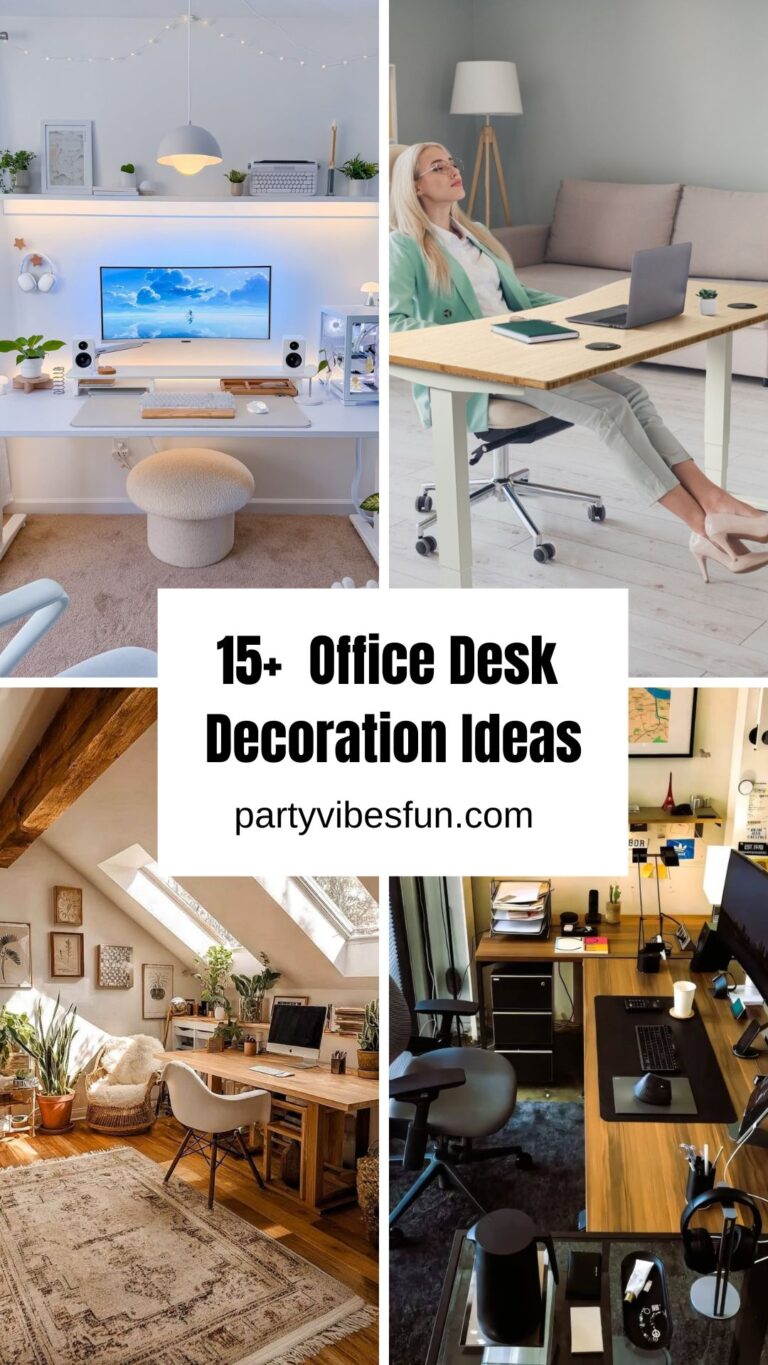 Office Desk Decoration Ideas for a Stylish Workspace