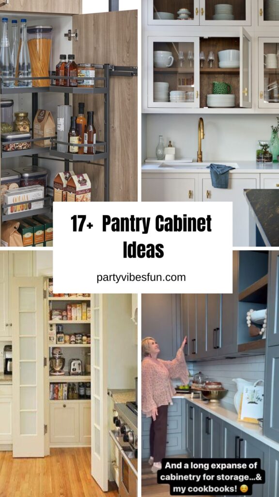 Pantry Cabinet Ideas to Organize and Maximize Space