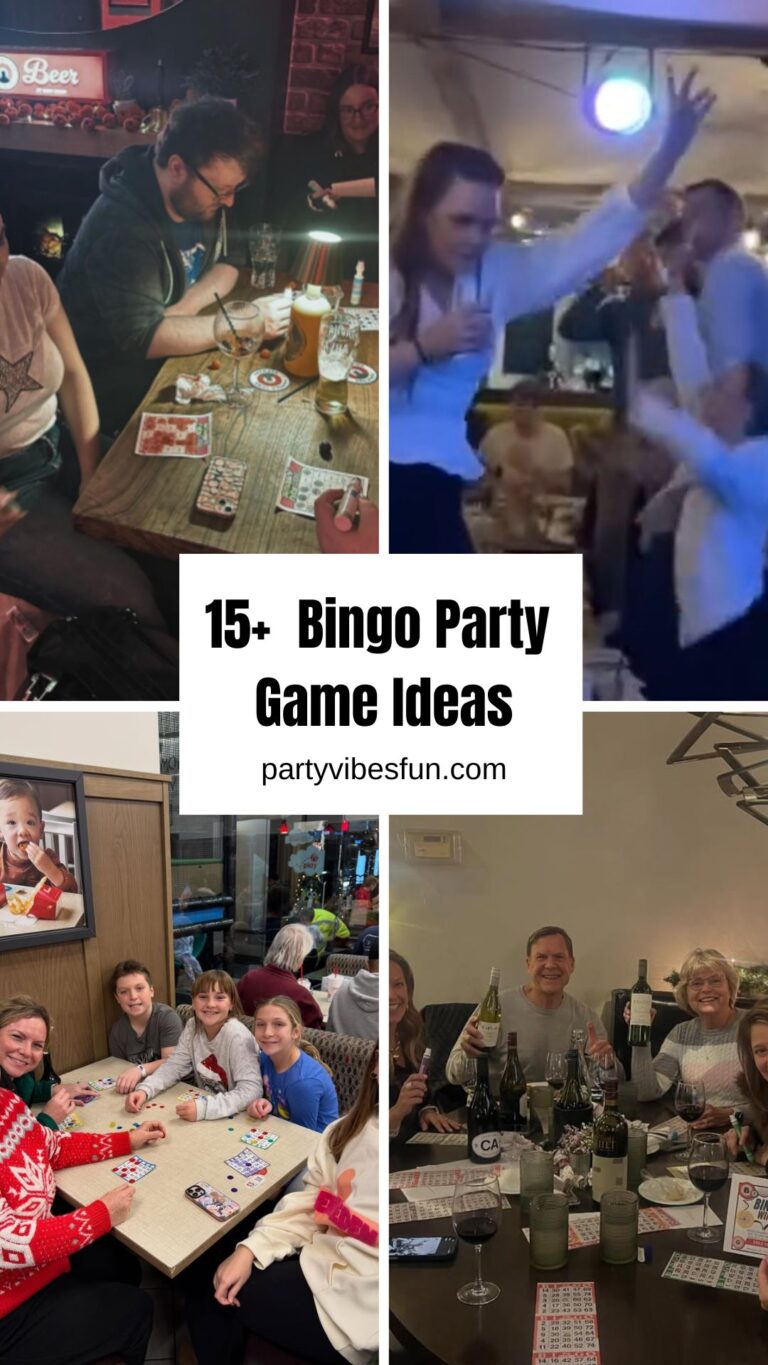Bingo Party Game Ideas for Fun Family and Friends Events