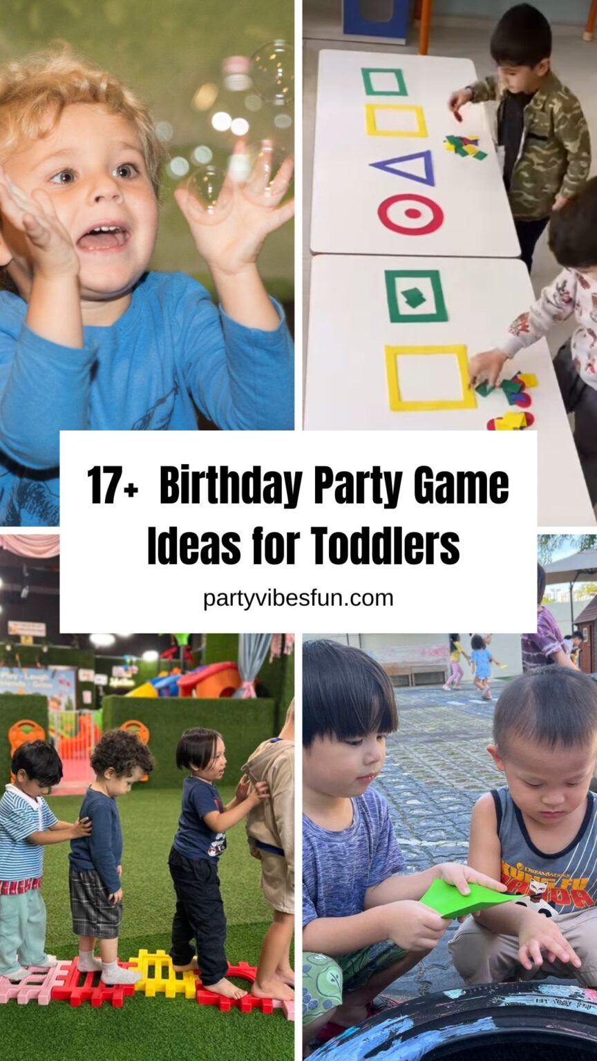 Birthday Party Game Ideas for Toddlers | Fun & Easy