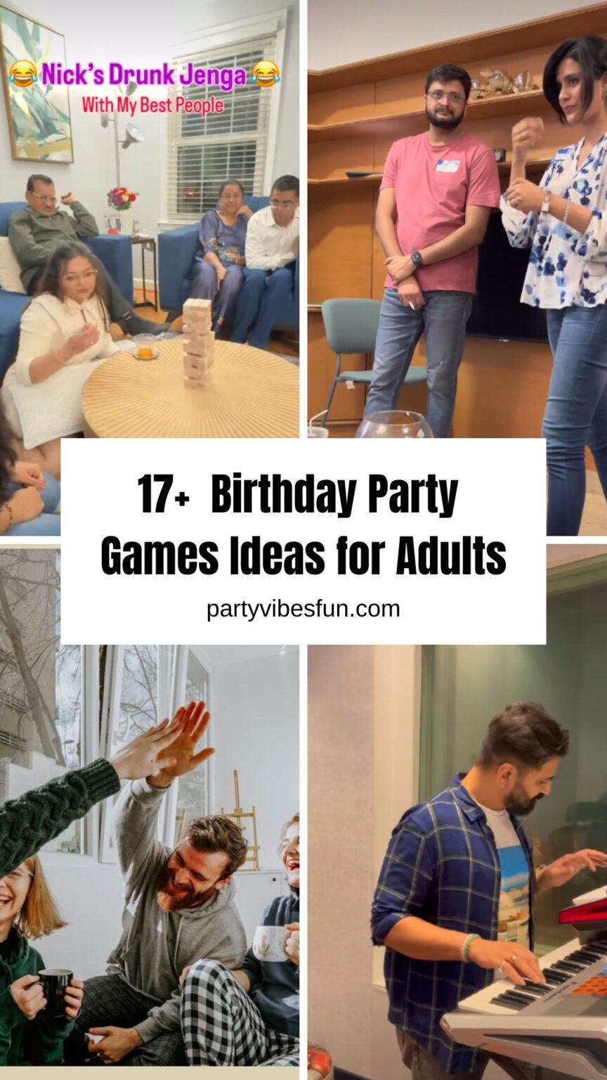 Birthday Party Games Ideas for Adults | Bold Fun!