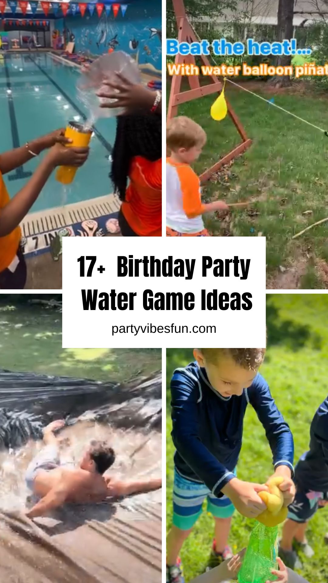 Birthday Party Water Game Ideas for Summer Fun