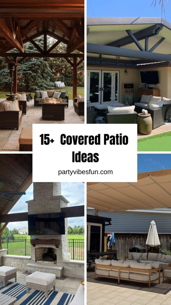 Covered Patio Ideas to Upgrade Your Outdoor Living