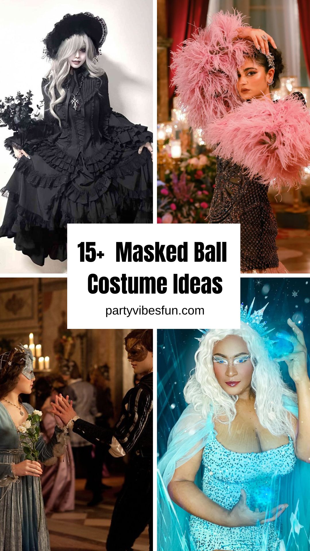 Masked Ball Costume Ideas: Elegant Masquerade Looks