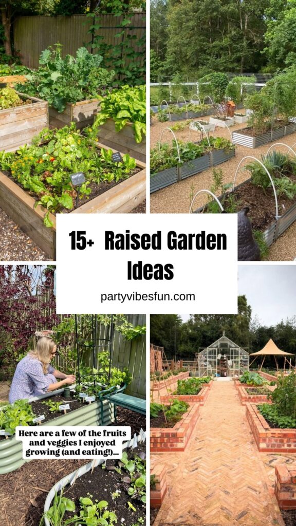 Raised Garden Ideas for Beautiful and Productive Yards