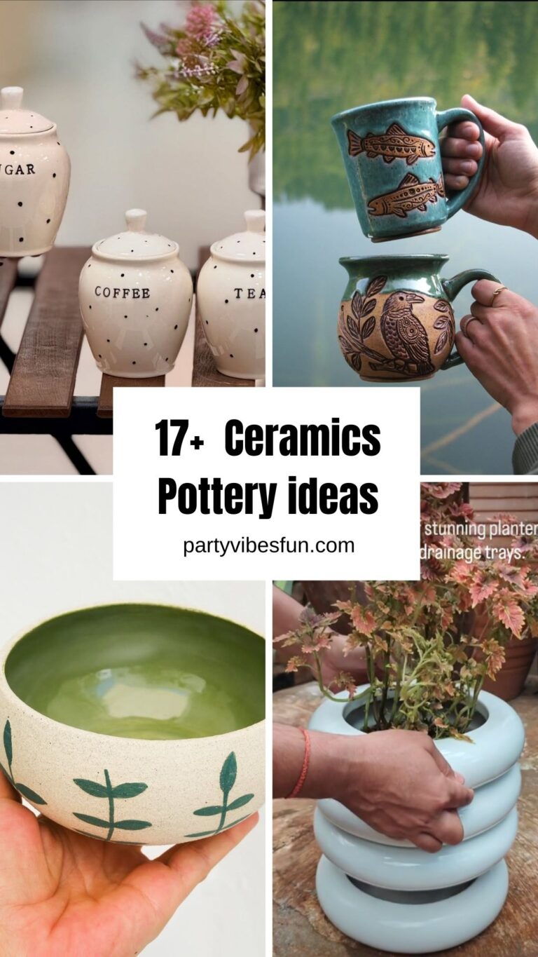 Ceramics Pottery ideas - Creative Designs for Home and Gifts