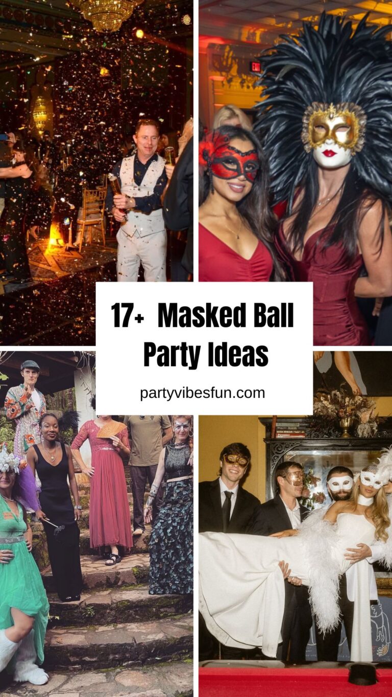 Masked Ball Party Ideas for a Glamorous Unforgettable Night!